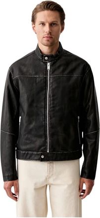 Karl Lagerfeld Homme, Vestes, Noir, Taille: L Veste Biker