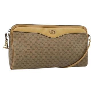 Gucci Pre-owned Vintage Schultertasche - - Pre-owned - Damen - Beige - ONE SIZE