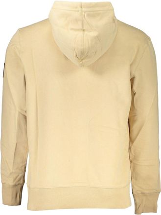 Calvin Klein Regenerative Cotton Hoodie - Beige