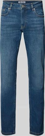 Review Slim Fit Jeans mit klassischen Five-Pocket-Design
