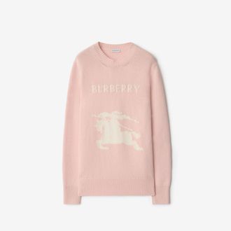 Burberry Pullover aus Wolle und Kaschmir mit EKD-Motiv, Size: XXS