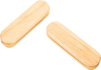 Cabilock 2stücke Holz-griffabdeckungen Für Pfannen Isolierte Hitzebeständige Topfgriffschützer Passend Für Bratpfannen Und Wok Anti-verbrühend Und rutschfest F