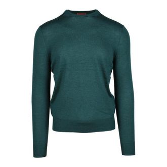 Ballantyne Wollstrickpullover - - Knitwear - Herren - Gr&uuml;n - 2XL