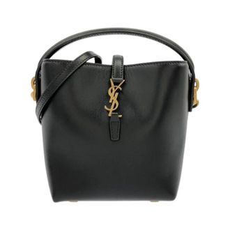 Saint Laurent Pre-owned LE 37 Mini Lambskin Schultertasche - - Pre-owned - Damen - Schwarzk - ONE SIZE
