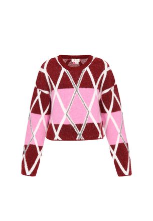 Izia Pullover Frauen Burgunderrose