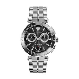 Versace Aion Chronograph Uhr - - Accessories - Herren - Grau - ONE SIZE