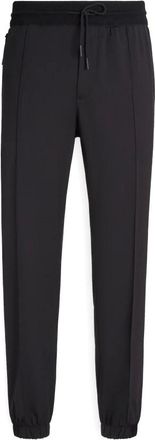 Ermenegildo Zegna Homme, Pantalons, Noir, Taille: 4XL Joggers en laine haute performance