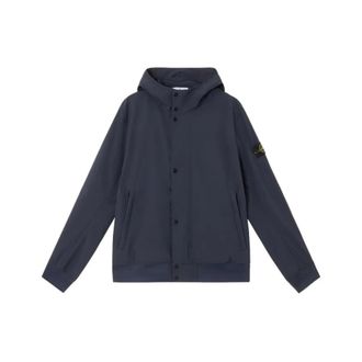 Stone Island Herren, Jacken, Blau, LGr&ouml;&szlig;e