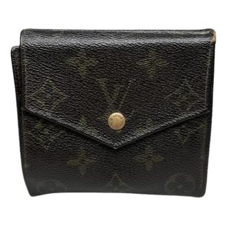 Louis Vuitton Pre-owned Leder Portemonnaie - - Pre-owned - Damen - Braun - ONE SIZE