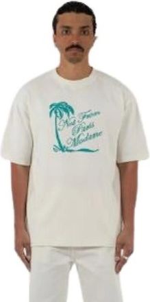 Dr&ocirc;le de Monsieur Homme, Tops, Beige, Taille: M T-shirt ras du cou