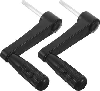 Lurrose 2 St&uuml;ck Manuelle Kurbelgriffe f&uuml;r H&ouml;henverstellbare Tische Ergonomischer Drehgriff aus Verschlei&szlig;festem Material Ersatz Handkurbel f&uuml;r Tischmontage un