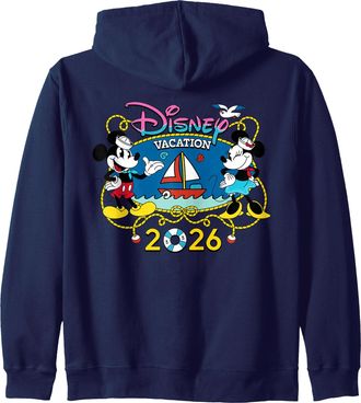Disney Cruise Mickey & Minnie Group Vacation 2026 Matching Kapuzenjacke