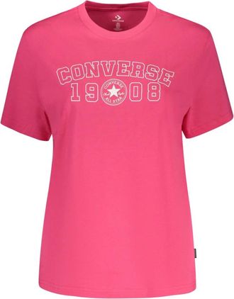 Converse 1908 Tee - - Tops - Damen - Rosa - M