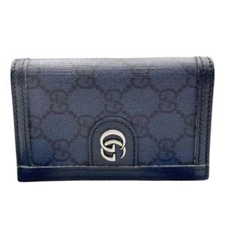 Gucci Porte-cartes Pre-owned - unisex - Pre-owned - Bleu - Taille: ONE Size