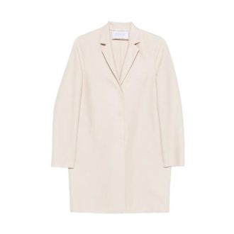 Harris Wharf London Femme, Manteaux, Beige, Taille: 40 FR Manteau crois&eacute; en laine