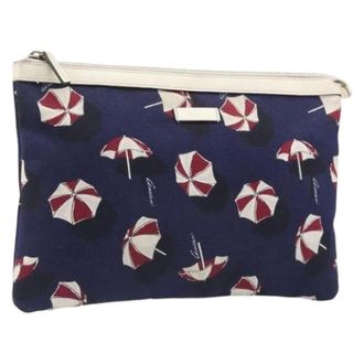 Gucci Pochette Vintage en toile Pre-owned - Femme - Pre-owned - Bleu - Taille: ONE Size