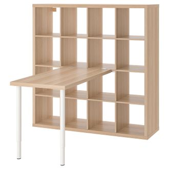 IKEA KALLAX / LINNMON Schreibtischkombination