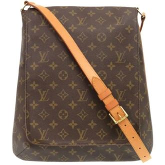 Louis Vuitton Pre-owned Toile sacs-louis-vuitton - Femme - Pre-owned - Brun - Taille: ONE Size