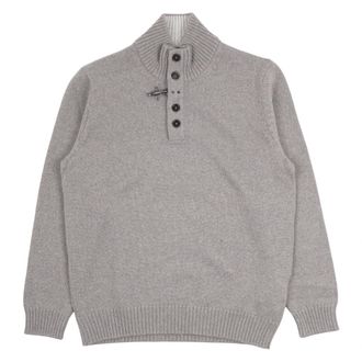Fay Homme, Pulls, Vert, Taille: L Wool Turtleneck Sweater
