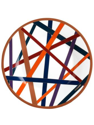 Missoni Home assiette &agrave; dessert Nastri (21,5 cm) - Blanc