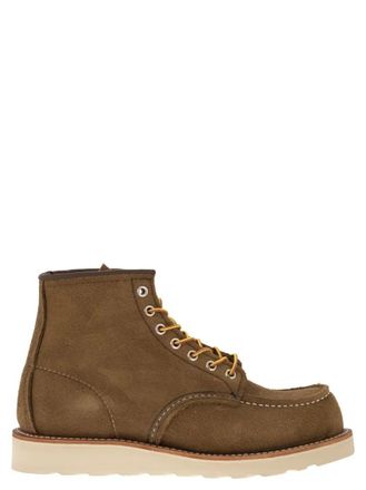 Red Wing Shoes Stiefel - Classic Moc Mohave - Suede Lace-Up Boot - Gr. 10_5 - in Braun - f&uuml;r Damen
