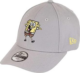 New Era SpongeBob SquarePants Spongebob Gray 9Forty Adjustable Kids Cap - Youth
