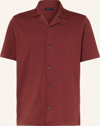 AllSaints Allsaints Resorthemd Hudson Relaxed Fit rot