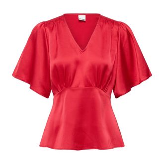 Ichi Blusen & Hemden - - Blouses & Shirts - Damen - Rot - L