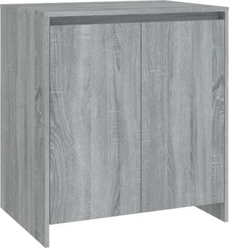 vidaXL Buffet Sonoma gris 70x41x75 cm Bois dingénierie vidaXL