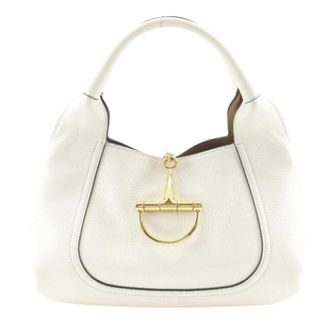 Gucci Pre-owned Soft Bit Small Calf Handbag - - Pre-owned - Damen - Wei&szlig; - ONE SIZE