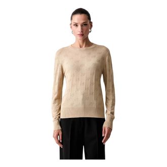 A|X Armani Exchange Rundhals-Strickpullover - - Knitwear - Damen - Beige - XL