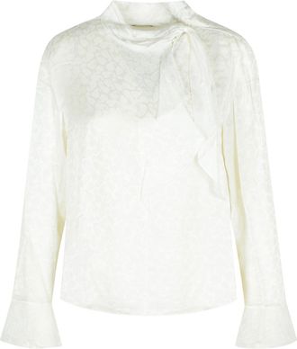 Isabel Marant Chemisier Isabel Marant Raphaella en soie et viscose blanc