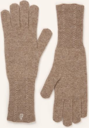 Claudie Pierlot Claudie Pierlot Cashmere-Handschuhe beige