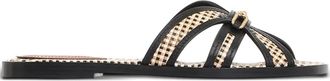 Zimmermann Gewebte Prisma Sandalen - Schwarz