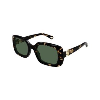 Chlo&eacute; Lunettes de soleil Ch0333S - Femme - Accessoires - Brun - Taille: 53 MM