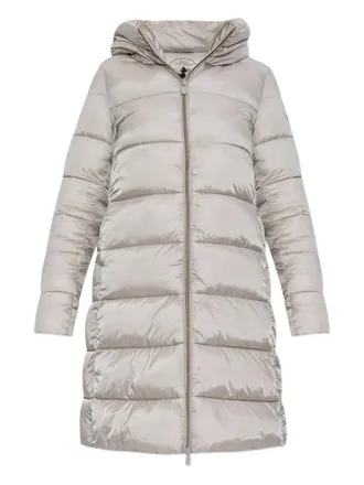 Save The Duck doudoune à patch logo - Gris