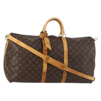 Louis Vuitton Sac week-end Pre-owned - Femme - Pre-owned - Brun - Taille: ONE Size