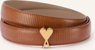 Ami Lederg&uuml;rtel Ami De Coeur braun