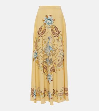 Etro Maxirock aus Seide