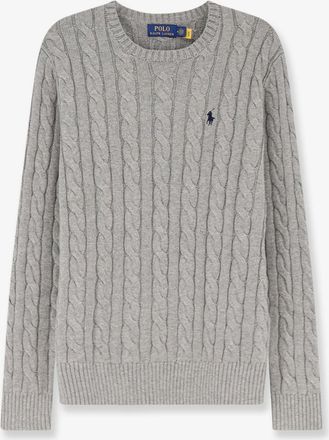Ralph Lauren Cotton sweater with cable knit - POLO RALPH LAUREN - gender_Man