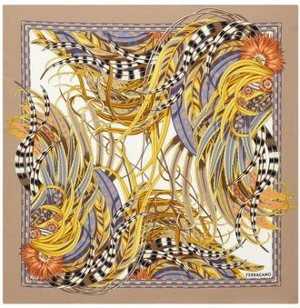 Ferragamo T&uuml;cher & Schals - Scarfs Ivory - Gr. unisize - in Wei&szlig; - f&uuml;r Damen