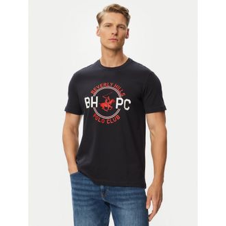 Beverly Hills Polo Club T-Shirt P-SS26M-TS1258 Dunkelblau Regular Fit