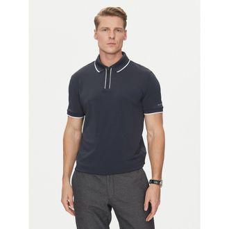 Guess Poloshirt 4GHP07 6141A Dunkelblau Regular Fit