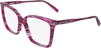 Karl Lagerfeld KL6231 609 Stripe Red 55/16/140 Lunettes pour femme