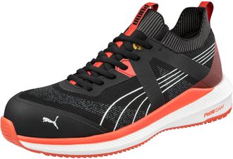 Puma Albatros Turbo Black RED Low Sicherheitsschuhe Herren schwarz-rot Gr. 43