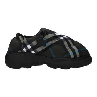 Burberry Fabric Slip-On Loafers - - Shoes - Damen - Gr&uuml;n - 40 EU