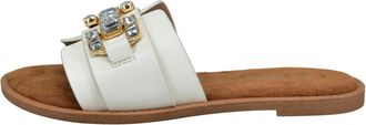 Bugatti Woman Goa Mules, White 42