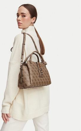 Guess Handtasche Yvonne Logo HWSG23 78060 Braun