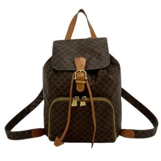 Celine Pre-owned Vintage Backpack - - Pre-owned - Damen - Braun - ONE SIZE