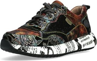 Laura Vita Chaussures à Lacets Sneaker pour Femmes Burton 39, Pointure:38 EU, La Couleur:Marron